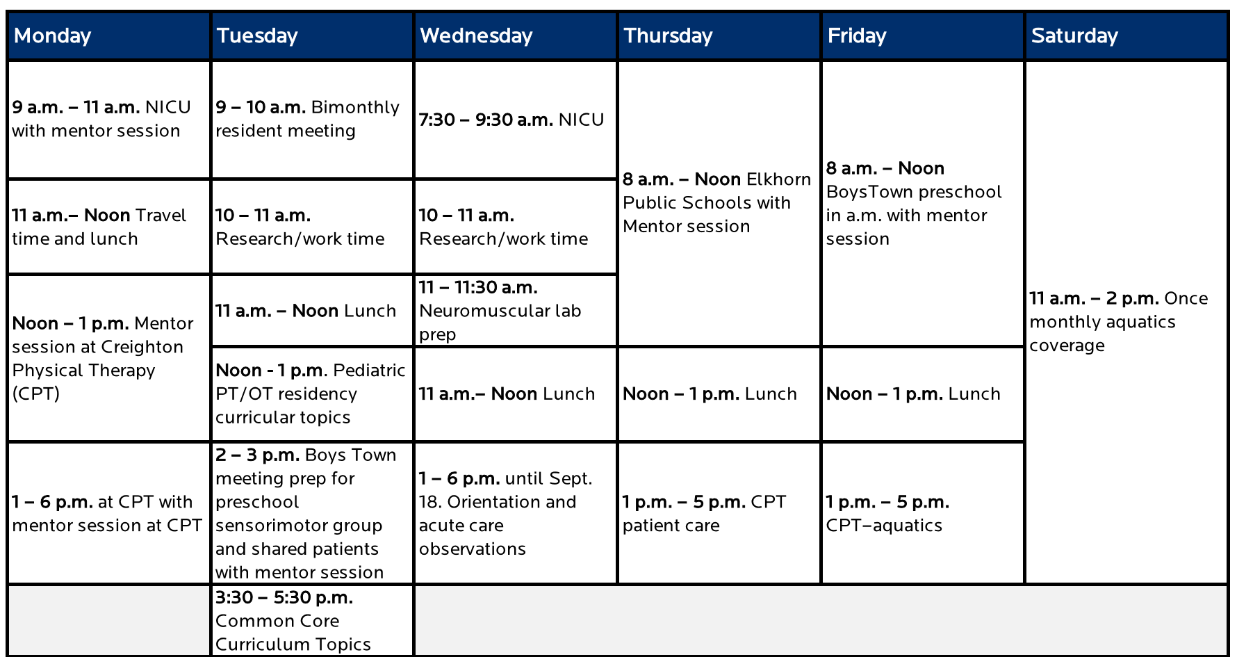 Pediatric Residency